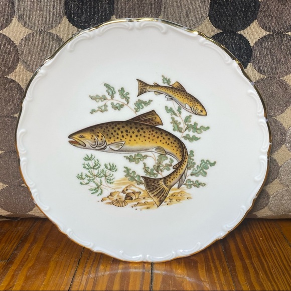 Bavaria | Dining | Bavaria Schumann Arzberg Germany Plate Fish 96 ...